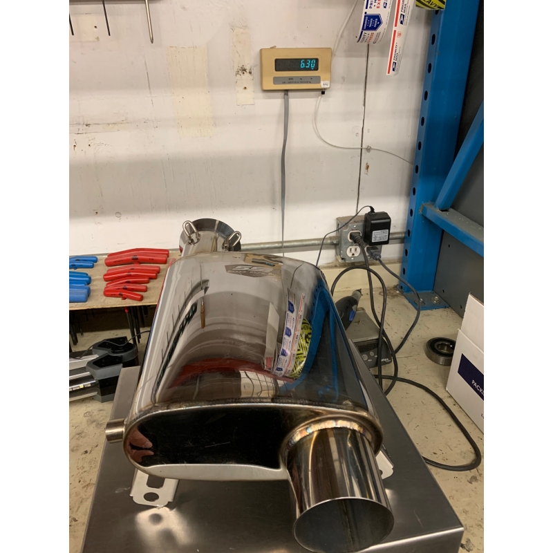 SKI DOO 850 TURBO STAINLESS MUFFLER